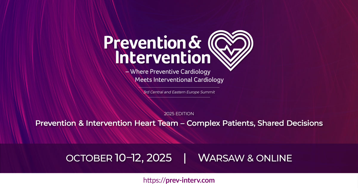 Prevention & Intervention - Cardiology Conference in Warsaw & online
